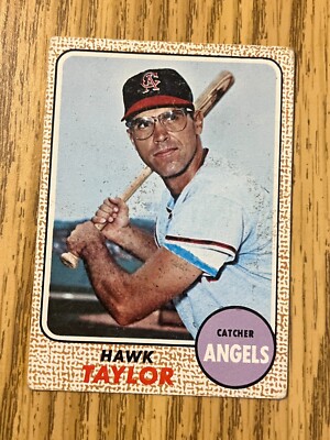 1968 Topps Hawk Taylor California Angels #52 - C2 | eBay