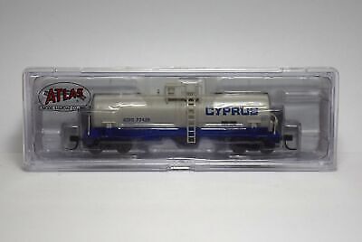 Atlas 34921 N Scale Cyprus 14000 Gallon Kaolin Tank Car # 77829 | eBay