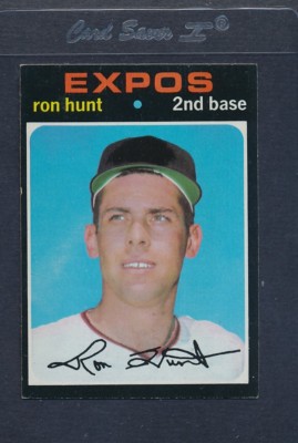1971 Topps #578 Ron Hunt Expos EX *4636 | eBay