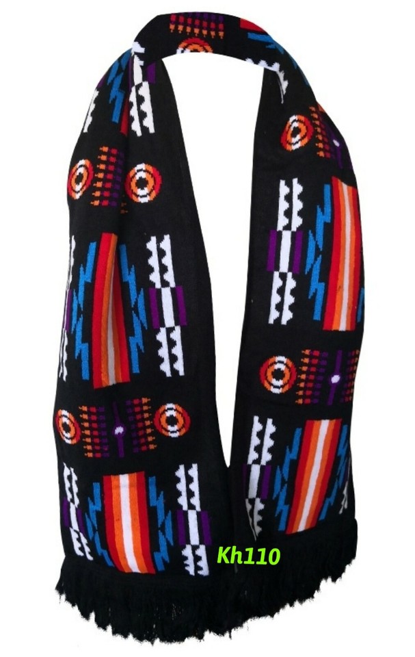 Southwest Native American Indian Navajo Print Knit Scarf | eBay