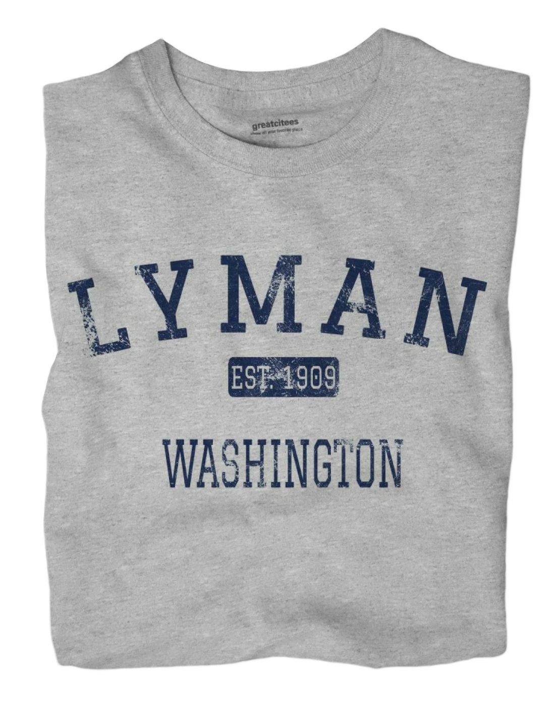 Lyman Washington WA T-Shirt EST | eBay