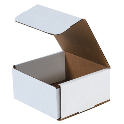 6" X 6" X 3" White Corrugated Mailers (50 Per Bundle) 841436059534| eBay