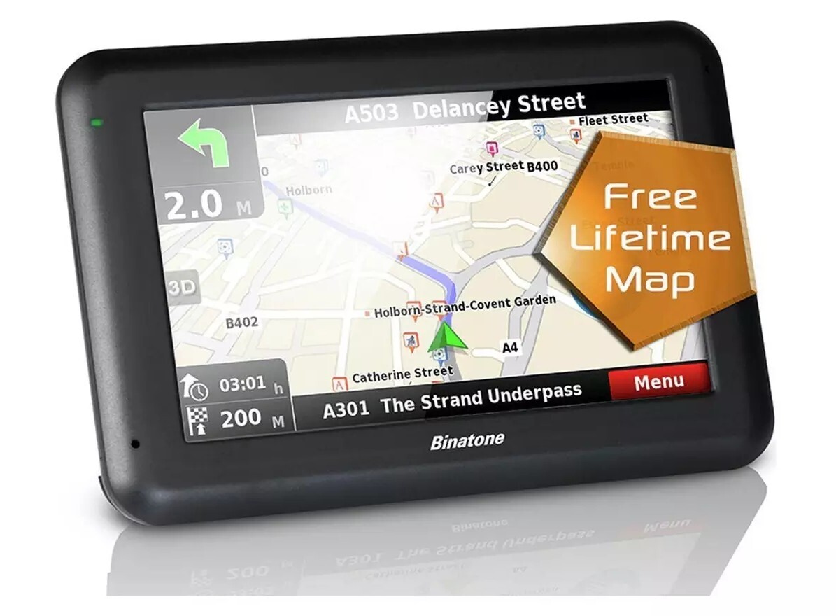 Binatone U435 4.3 Inch Sat Nav with free Lifetime UK & ROI Maps ...