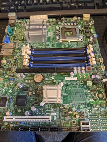 AMIBIOS 686Q 2000 SUPER RSC-RR1U-E8 ZM0BS47518 E22105 Motherboard | eBay