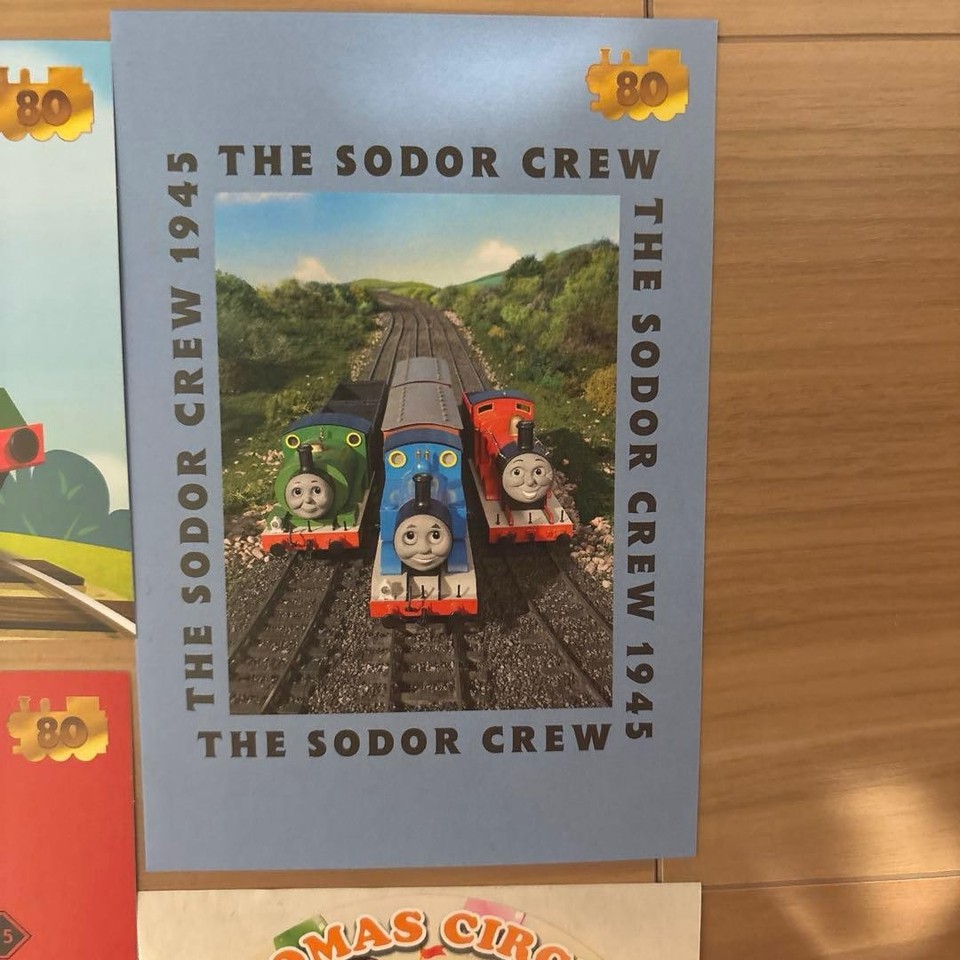 Thomas Postcard & Sticker Set Percy Card Unused Japan | eBay Australia