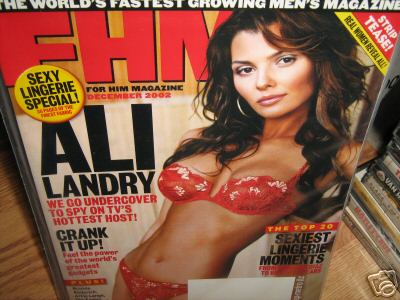 FHM Magazine December 2002 Ali Landry SEALED!! | eBay