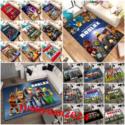 Roblox 3D Anti-Slip Floor Rugs Kids Bedroom Decors Carpet Doormat Home ...