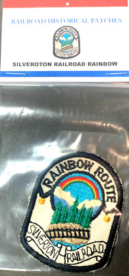 Silverton Railroad - Rainbow Route Colorful Historical Patch | eBay