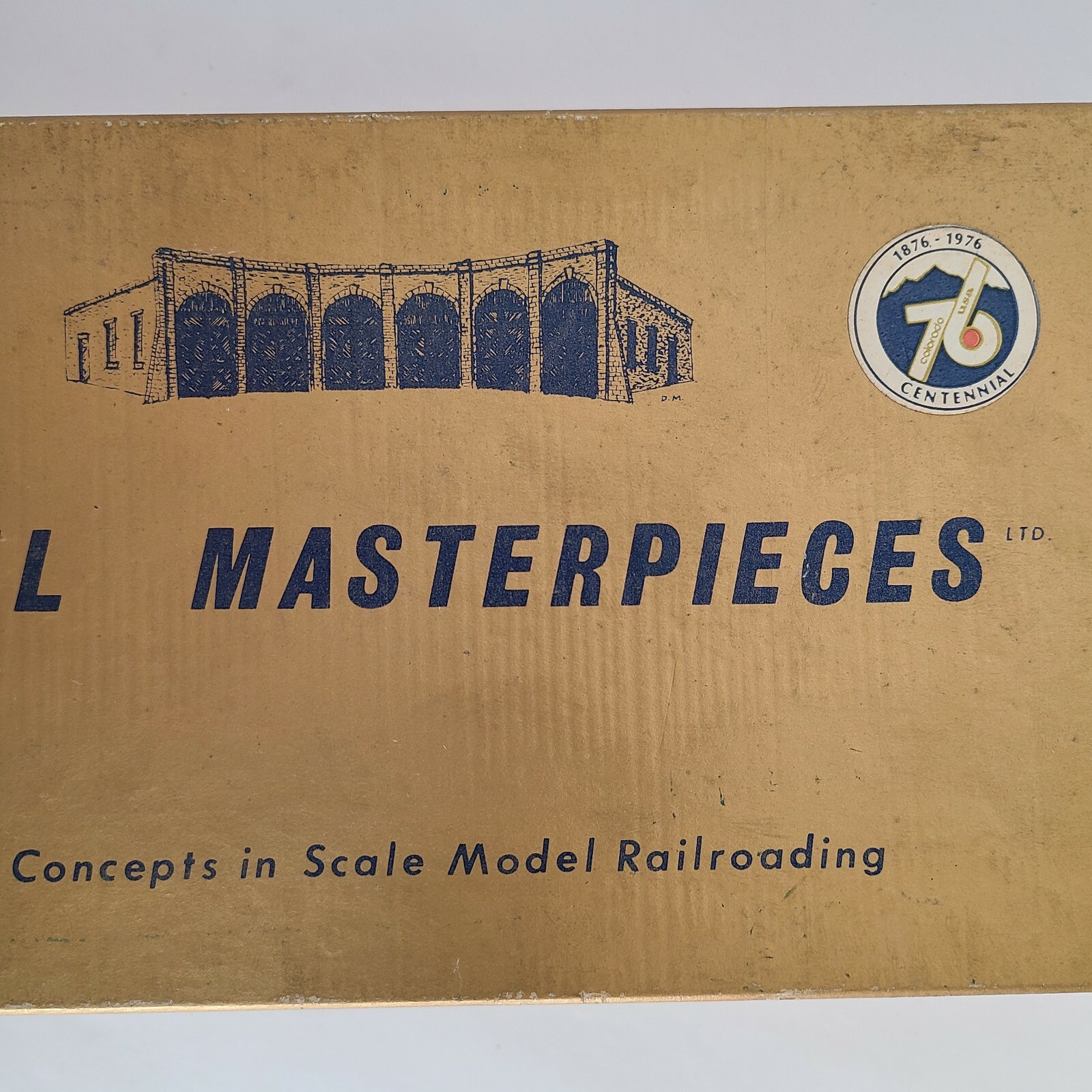 Model Masterpieces Ltd. Kit #101 "Como Roundhouse" Craftsman Kit HO NOS ...