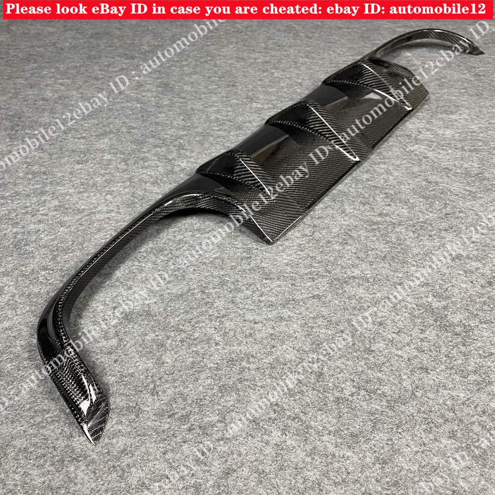 Fit Mercedes Benz R171 SLK AMG Bumper 05-08 Real Carbon Fiber Rear ...