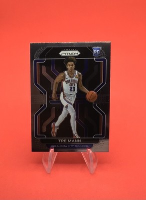 2021-22 Panini Prizm Basketball #274 Tre Mann Rookie Card Thunder ...