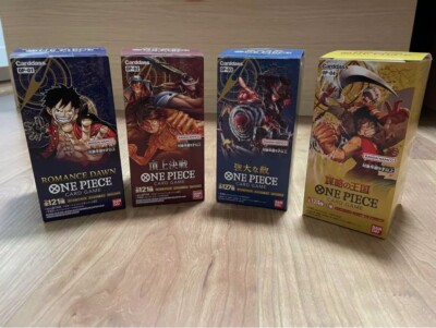 One Piece TCG Card OP(01-08) Japanese Sealed Booster Box | eBay