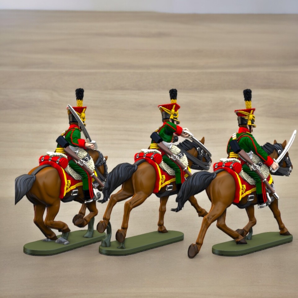 Napoleonic 28mm Austrian Uhlans Skirmish Set C - Wargames & Collectors ...