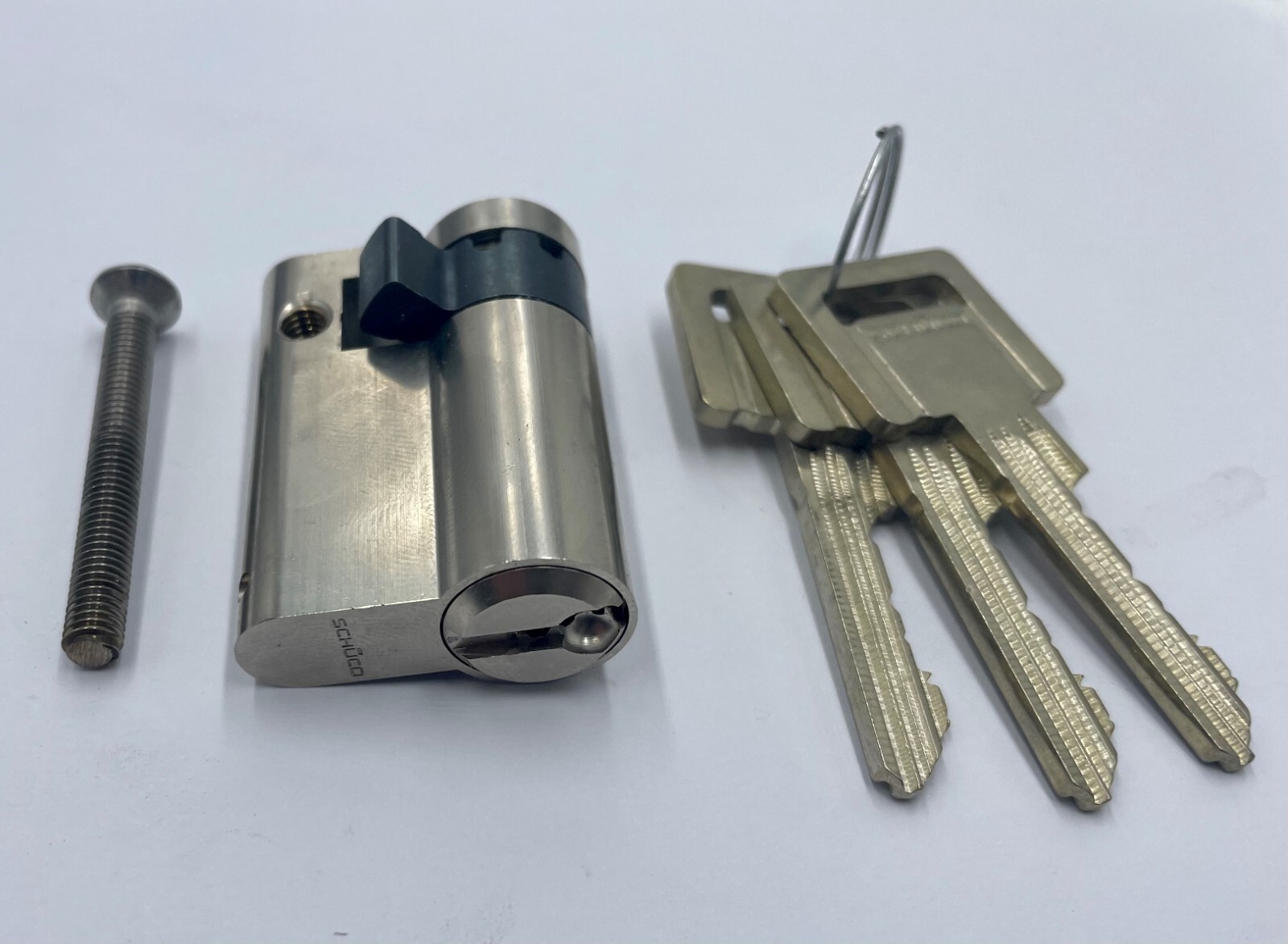Schuco Door Barrel Cylinder 45mm Length Half Euro Lock Ref 279274 ...
