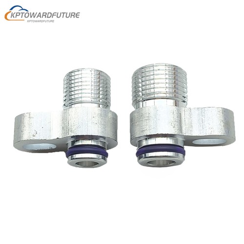 Fits Denso 10S17F & 10S20F LS Swap AC Compressor adapter fittingsv | eBay