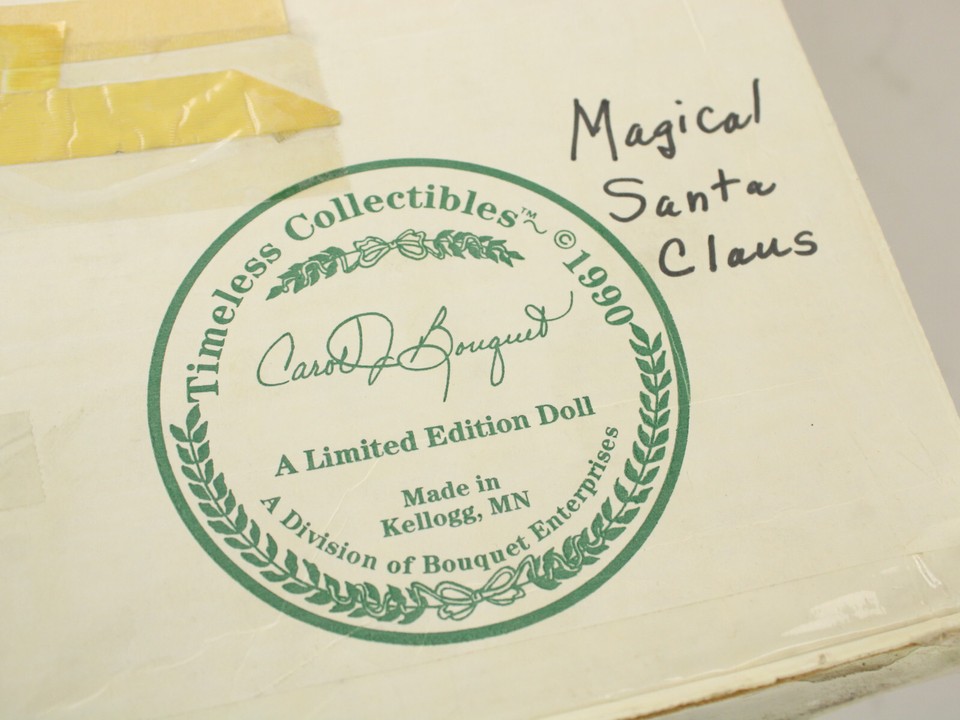 VTG 1990 Carol J. Bouquet Timeless Collectibles Limited Ed. Magical ...