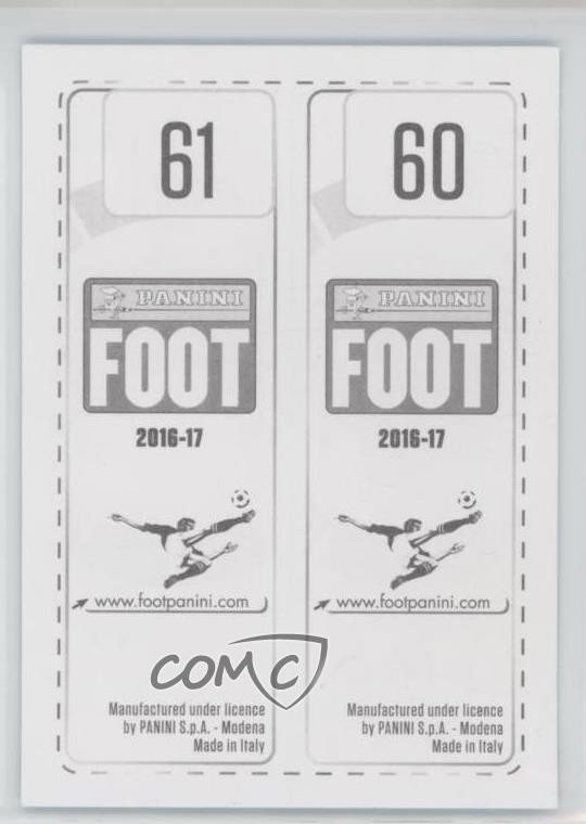 2016-17 Panini Foot Album Stickers Allan Saint-Maximin Enzo Crivelli ...