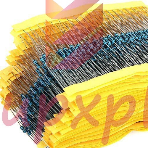 100pcs 1K 1000ohm 1/4W 1% accuracy Metal Film Resistors | eBay