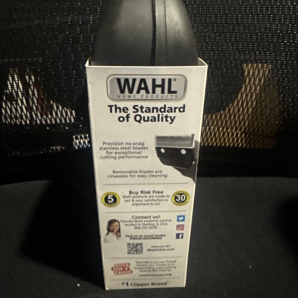 Wahl Rechargeable Cord/Cordless Pro Sport Hair Clippers 3023879- BRAND ...