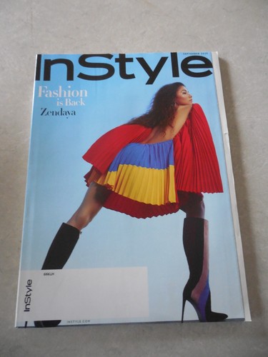 INSTYLE Magazine, SEPTEMBER 2020, ZENDAYA Cover, FASHION IS BACK ...
