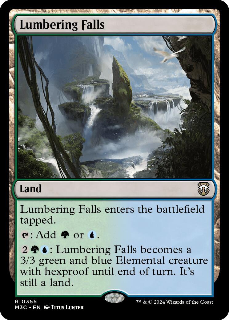 Lumbering Falls Commander: Modern Horizons 3 Regular for sale online | eBay