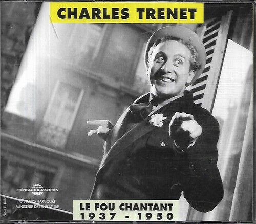 COFFRET 2 CD 40 TITRES CHARLES TRENET LE FOU CHANTANT 1937-1950 BEST OF ...
