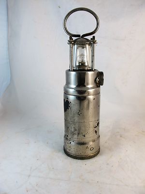 OLDHAM NAUTICAL SAFETY LAMP, ADMIRALTY PATTERN 8115, NICKEL PLATED C ...