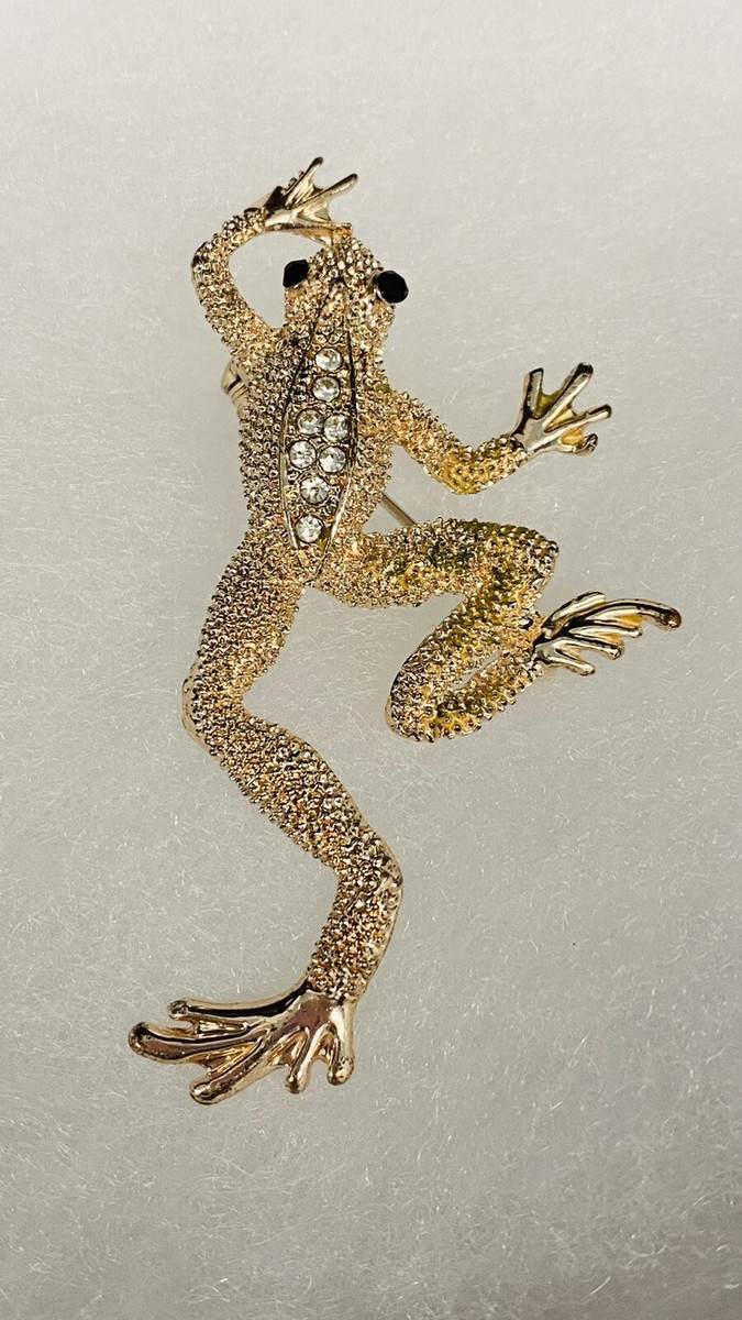 Black Frog Pin