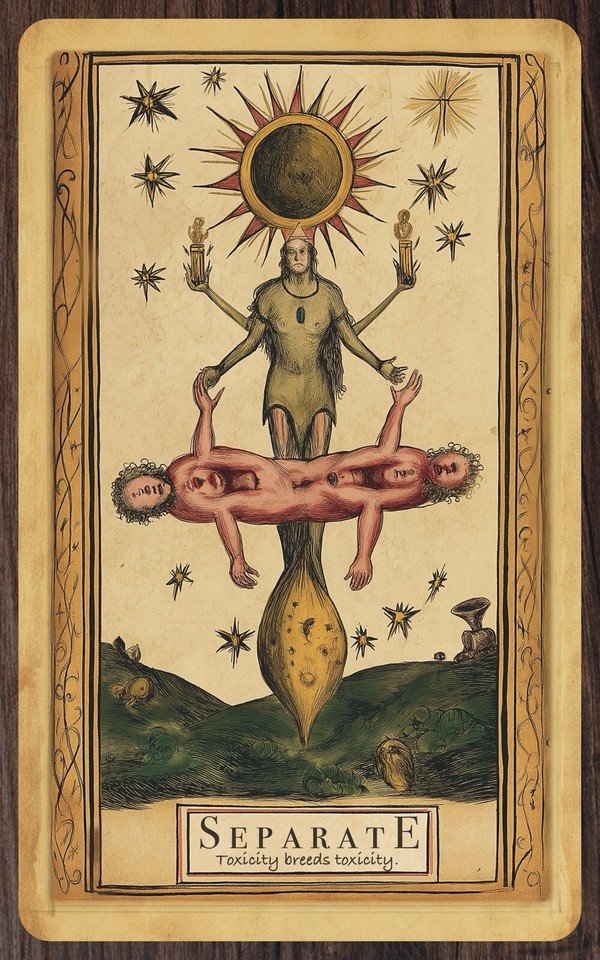 Medieval alchemy tarot oracle cards (collectible set of 9) | eBay