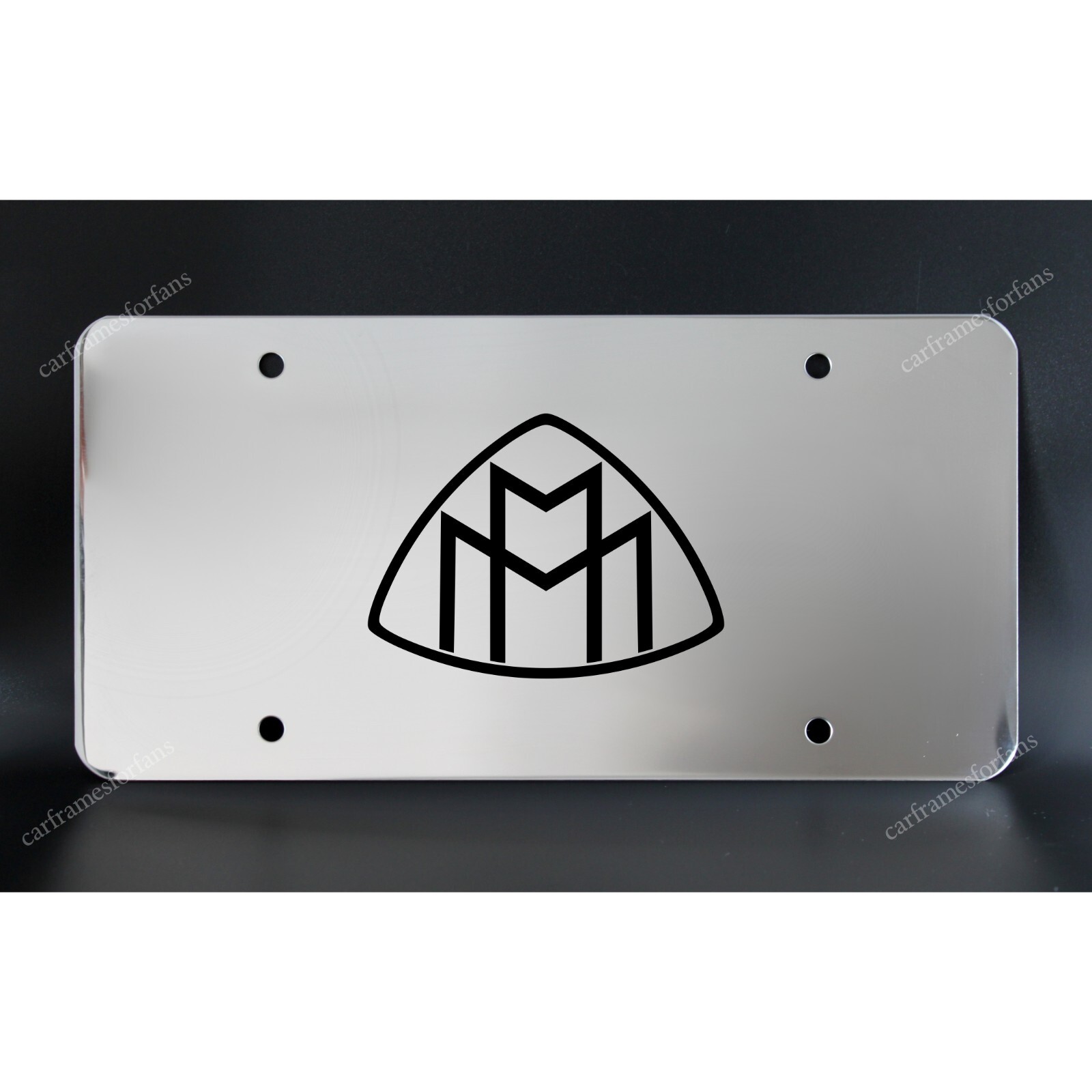 MAYBACH License Plate Custom Made of Stainless Steel Metal | eBay