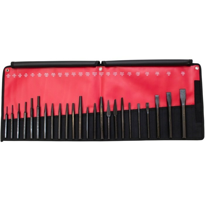 Mayhew Pro 24 Piece Punch and Chisel Set Made in the USA | eBay