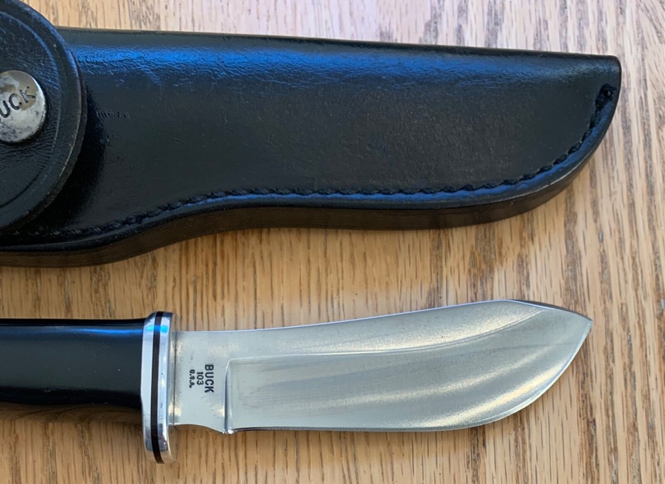 PRE DATE CODE BUCK #103 KNIFE NEVER USED N13 | eBay
