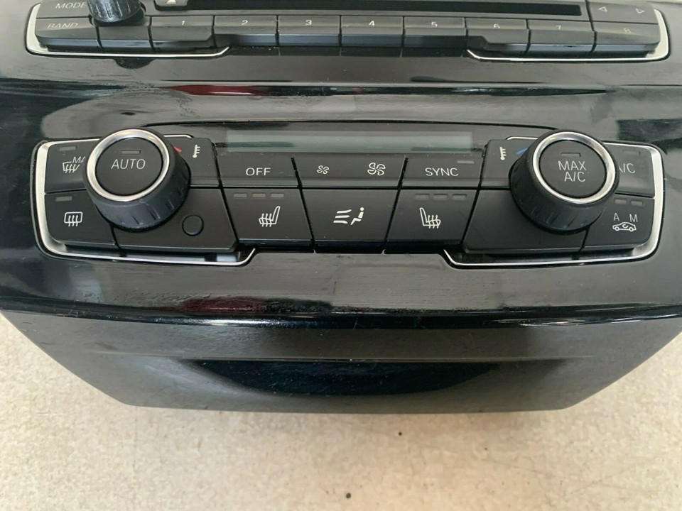 BMW X1 F48 OEM 17-20 AC HEAT CLIMATE CONTROL RADIO CD SWITCH PANEL | eBay