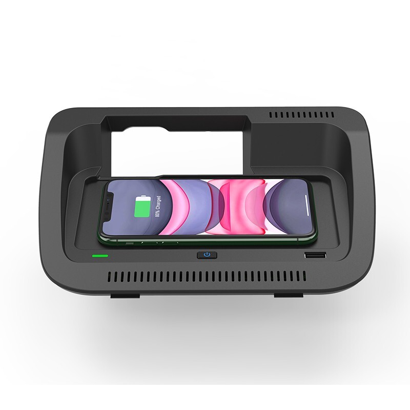Car Wireless Phone Charger Tray Fast Charging Pad For TOYOTA RAV4 19-21 ...