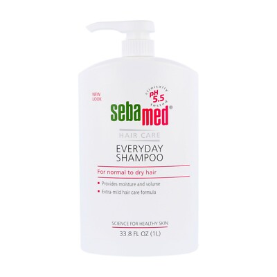 Sebamed Everyday Shampoo for All Hair Types and Sensitive Scalp (1 ...