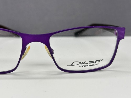 Dilem Eyeglasses Frames men woman Purple Interchangeable Frames ZN030 ...
