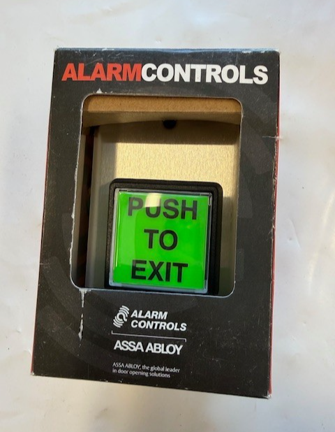 Alarm Controls Assa Abloy TS-2 Push to Exit Button, 1.5” Green | eBay
