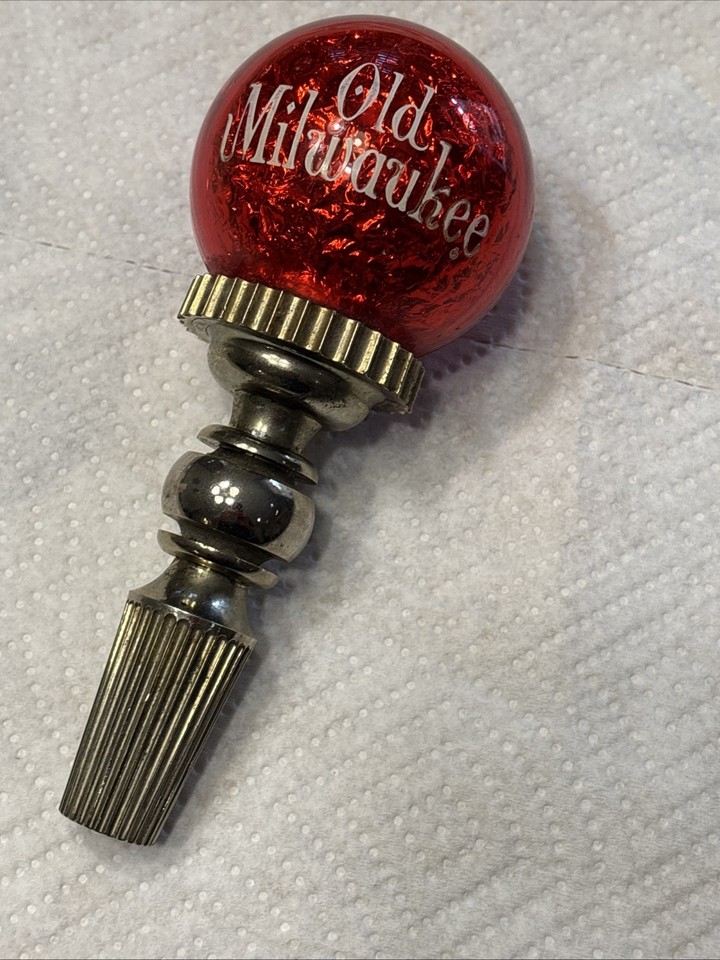 Vintage Old Milwaukee Red Ball Beer Tap 1969 | eBay