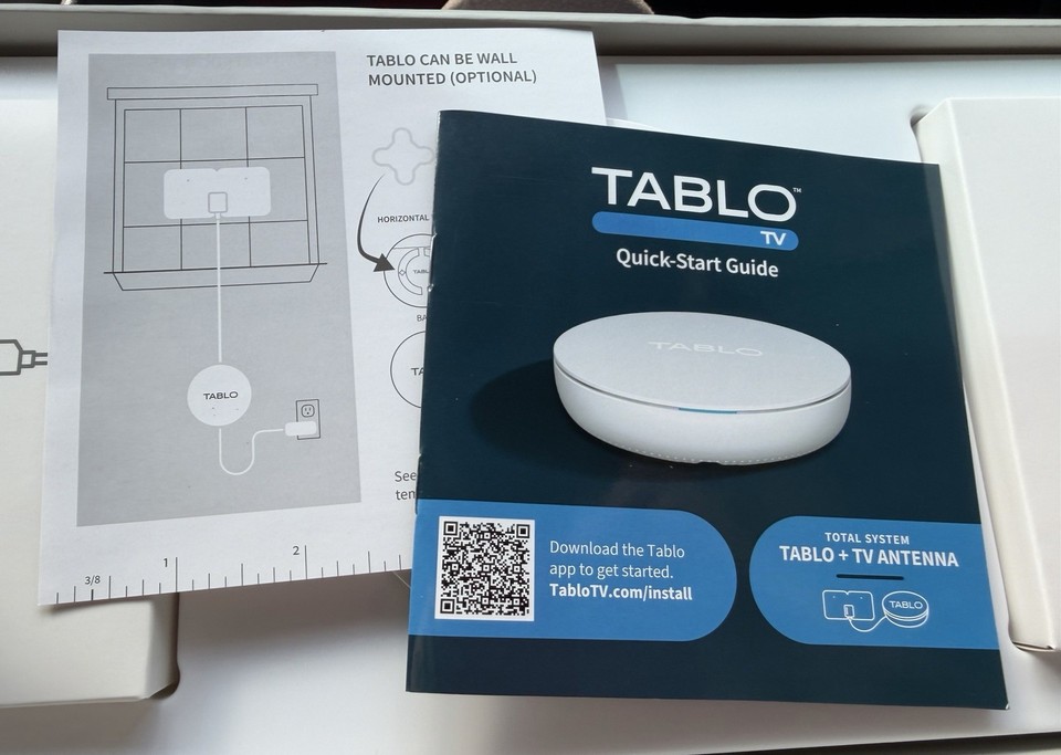 Tablo 4th Gen 2-Tuner Over-The-Air OTA DVR + 35-Mile Indoor TV Antenna ...