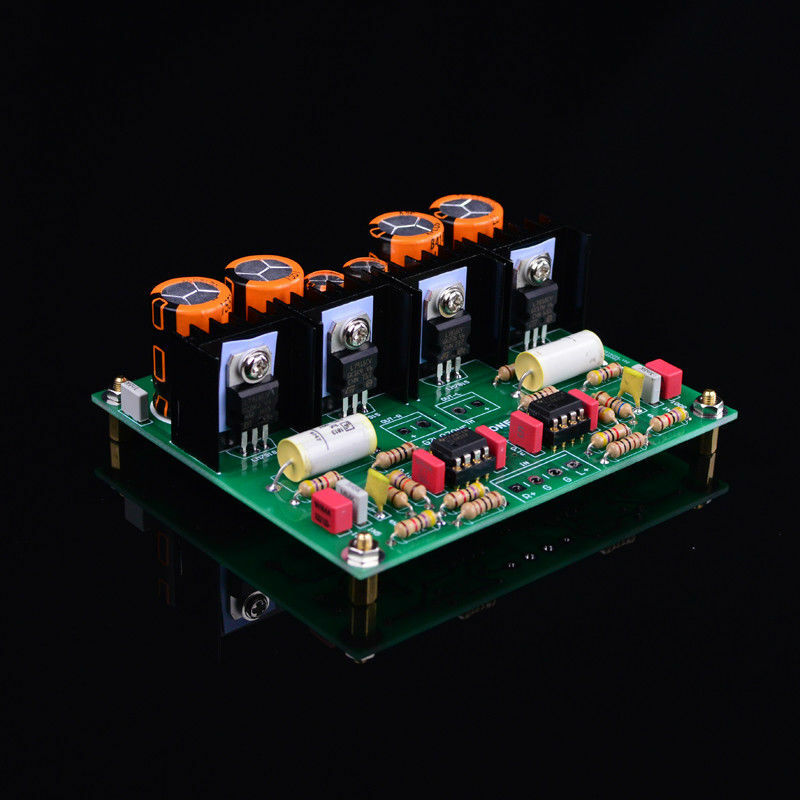 Hifi DIY DUAL-RIAA MM Phono Turntable Preamplifier Kit MM LP Amplifier ...