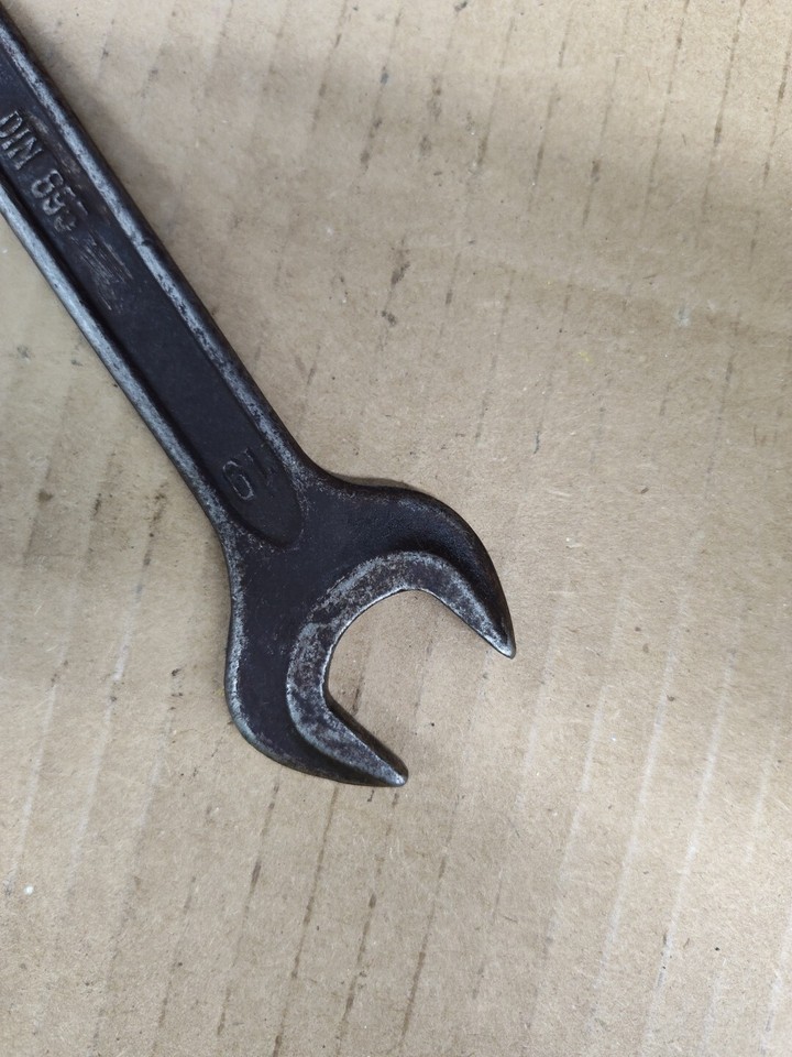 Vintage WGB Din 895 West Germany 22mm x19mm Open End Wrench | eBay