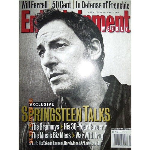 BRUCE SPRINGSTEEN entertainment weekly 50 CENT WILL FERRELL r. kelly NO ...