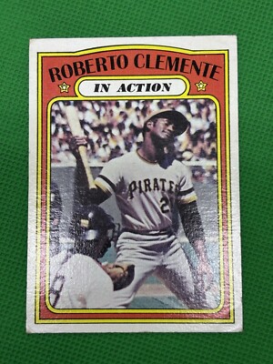 1972 TOPPS #310 ROBERTO CLEMENTE IN ACTION PITTSBURGH PIRATES | eBay
