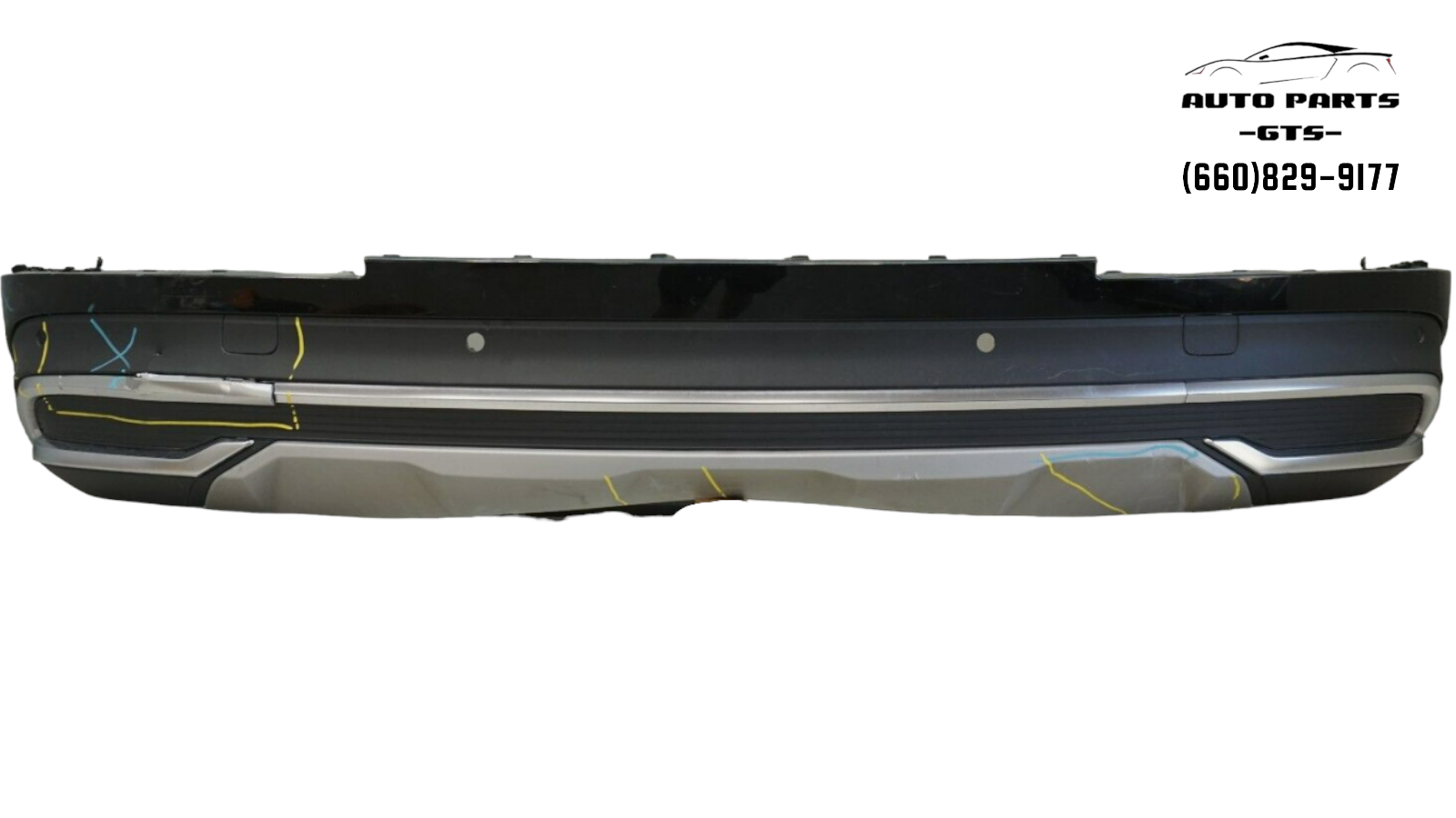 2020-2023 AUDI Q7 REAR BUMPER COVER MIDDLE AND LOWER VALANCE 4MO.807. ...