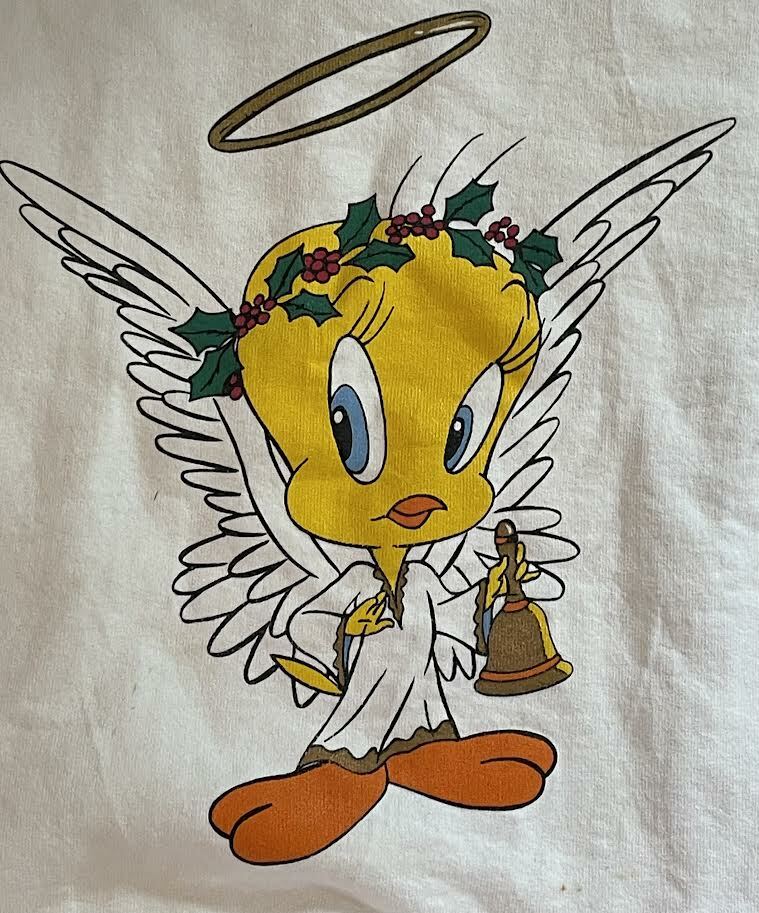 Tweety Bird Angel Looney Tunes Vintage Cartoon 1990s … - Gem