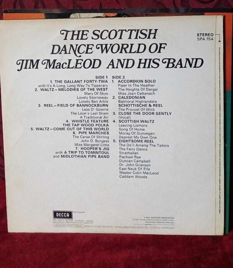 Jim MacLeod & His Band - The Scottish Dance World Of Jim MacLeod And ...