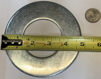 large flat washers Steel 4.75” OD 2.35” ID This Is For 10 Washers. 4 3/ ...