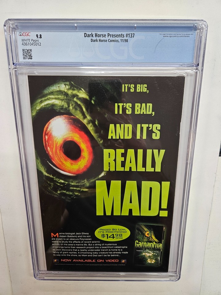 Dark Horse Presents #137 RARE Predator Nazi 1998 CGC 9.8 NM+/MINT | eBay