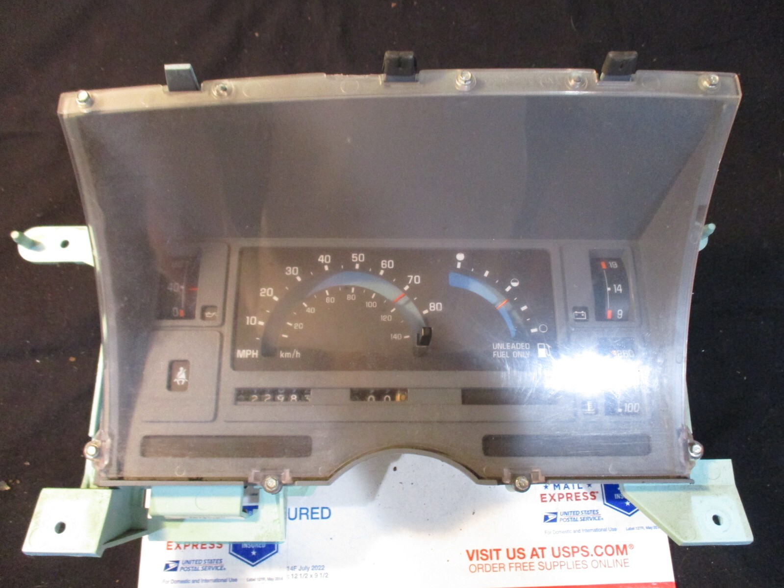 🔥 1992 S10 SPEEDOMETER CLUSTER GUAGE INSTRUMENT ODOMETER ANALOG DASH ...