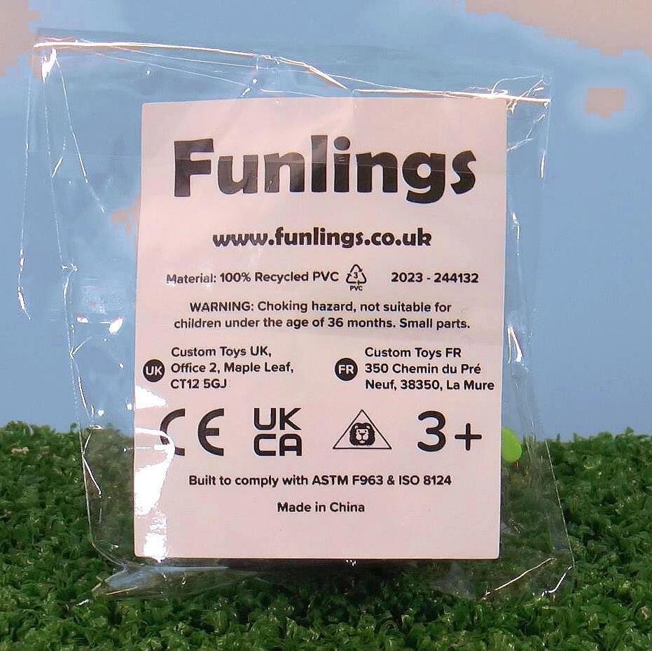 FUNLINGS Exclusive Action Figure Toy 100% Recycled PVC 3.5cm Official ...